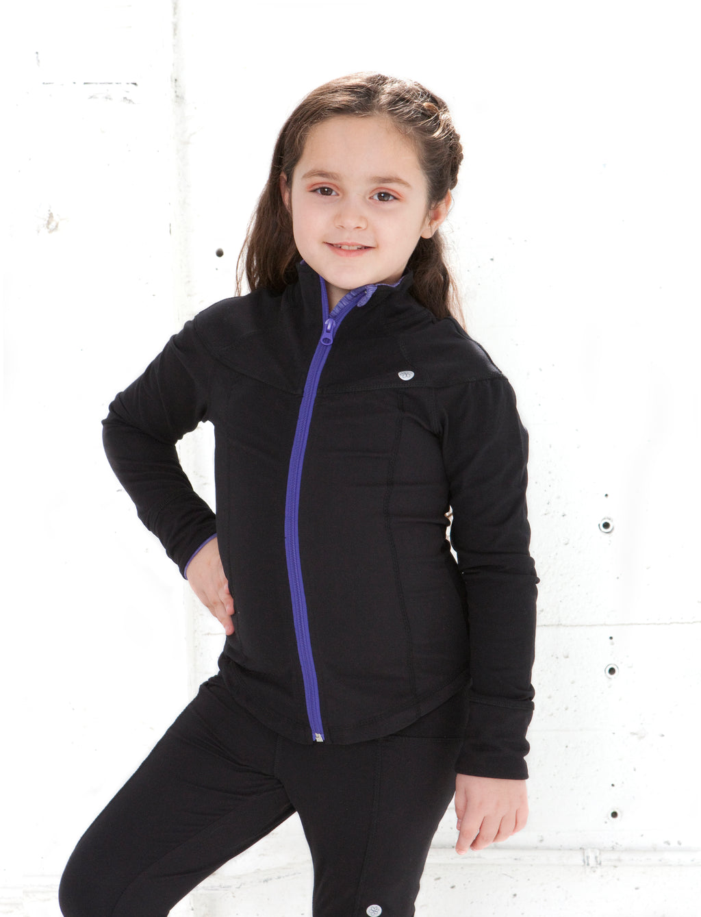 GIRLS 2-6 ATHLETIC CORE JACKET – Jill Yoga
