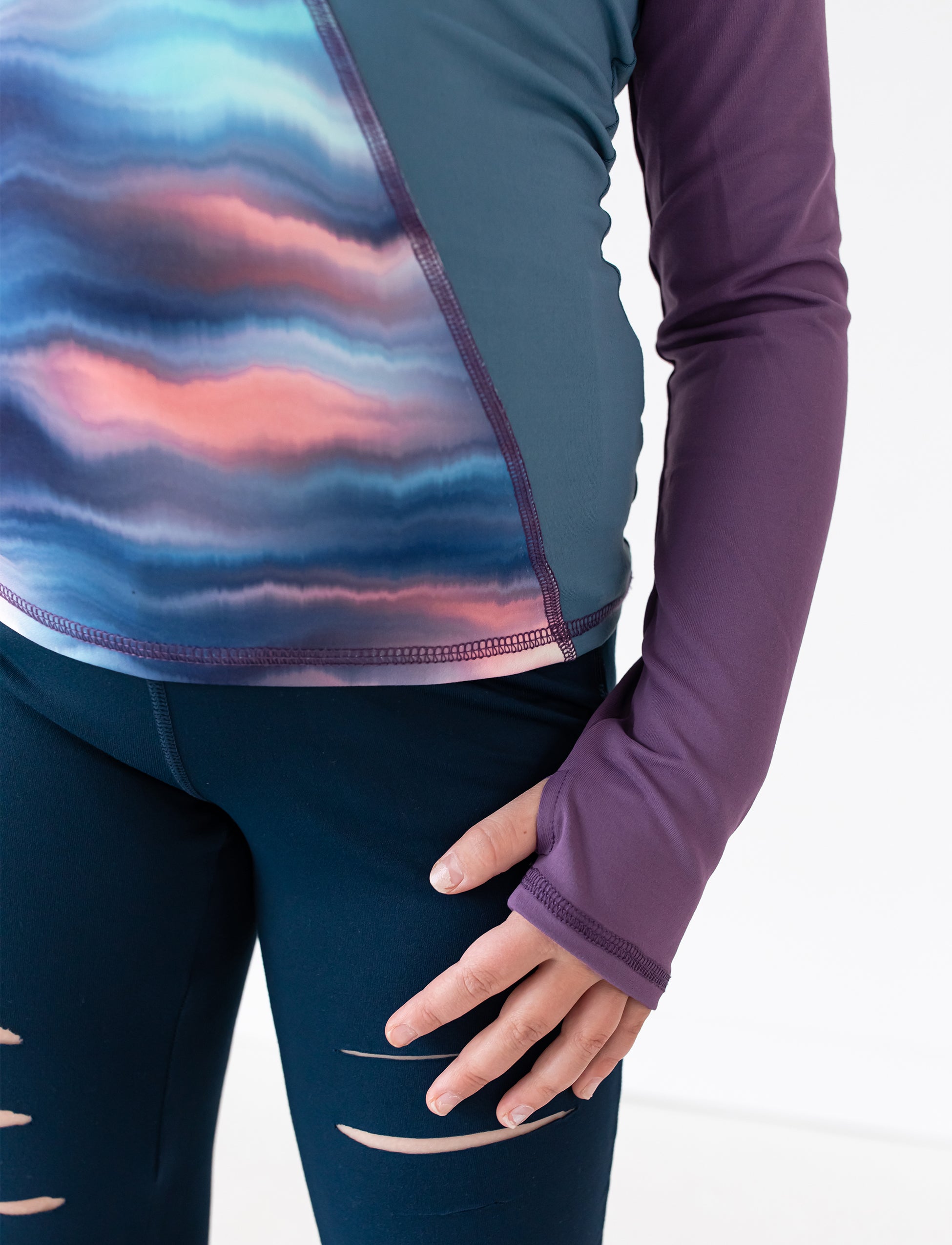 GIRLS 2-6 CUT AND SEW ACTIVE WARM-UP T – Jill Yoga