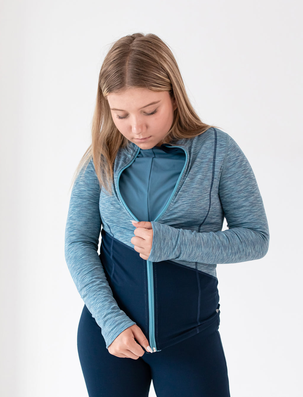 GIRLS CUT N SEW CLASSIC YOGA JACKET – Jill Yoga